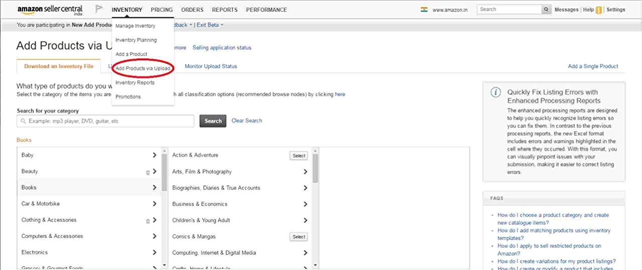 How to Upload Products on Amazon: A Step-by-Step Guide - FlatFilePro