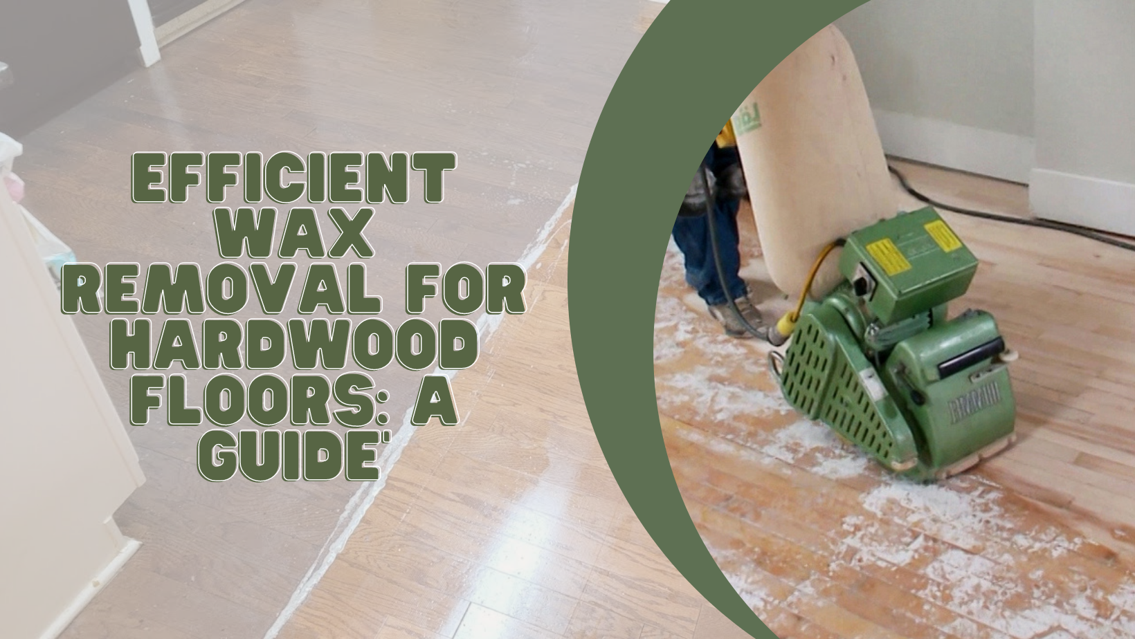Efficient Floor Wax Removal - Sandless In Seattle